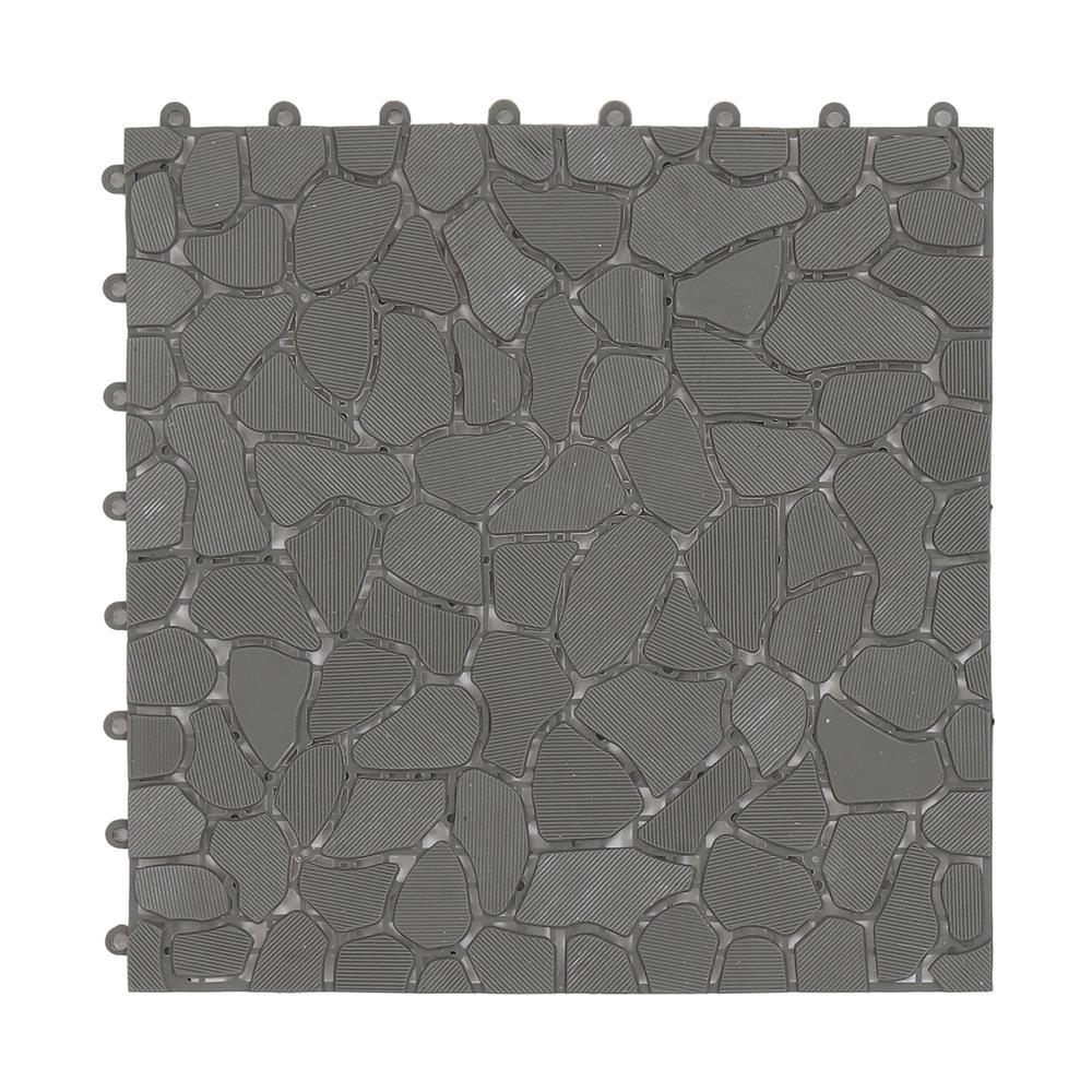 ANTI-SLIP MAT HOME LIVING STYLE STONE 30X30CM GRAY