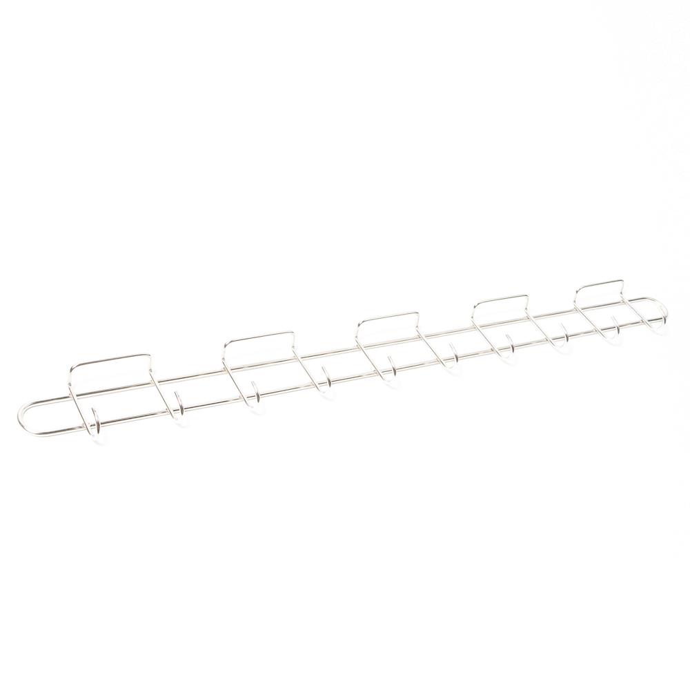STAINLESS STEEL KITCHEN RAIL WITH 10 HOOKS KECH KECH-013 76.5CM