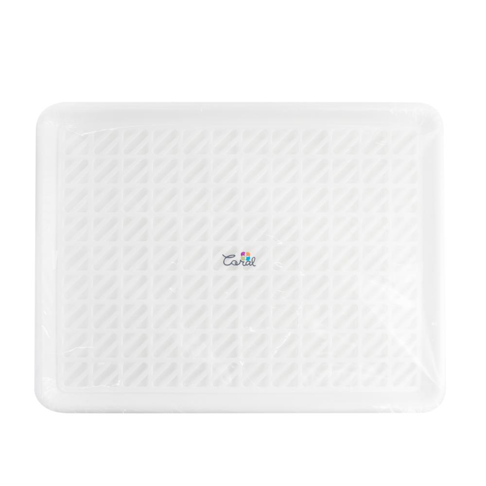 SQUARE PLASTIC TRAY 15IN CSP T2411