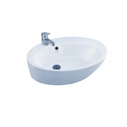 SERICITE ABOVE COUNTER WASHBASIN MOLECULE WB2047 WHITE