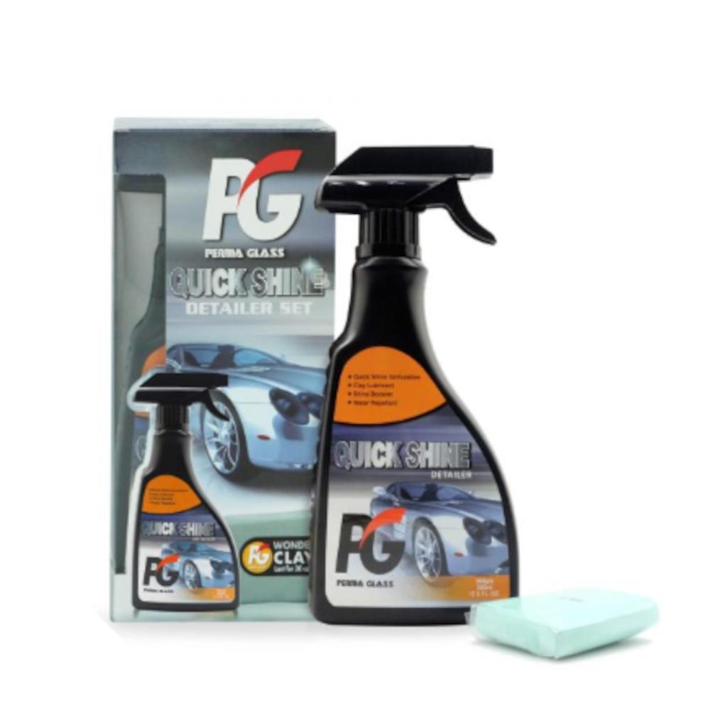 PG QUICK SHINE DETAILER KIT SET (AUTO PAINT CARE)