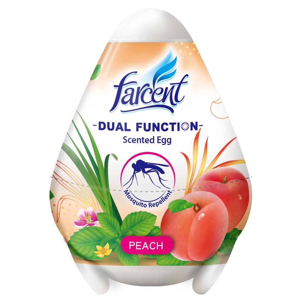 FARCENT SCENTED EGG GEL 170G PEACH
