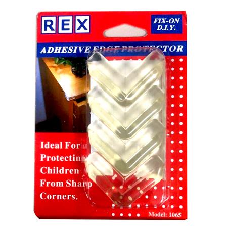 REX GRIPPERS EDGE PROTECTOR 1065 TRANSPARENT 4PCS