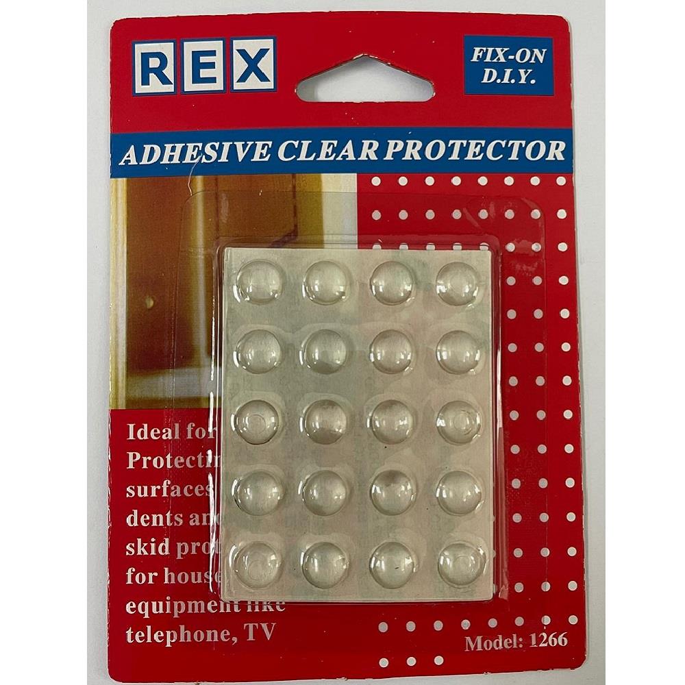 REX ADHESIVE CLEAR PROTECTOR 1266 CLEAR