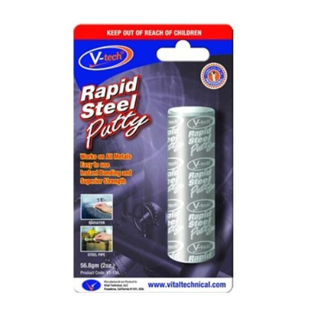 V-TECH VT-138 STICKY TAC RAPID STEEL PUTTY