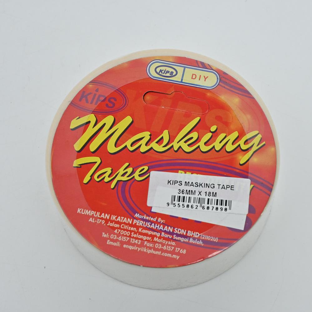 KIPS MASKING TAPE 36MM 18M