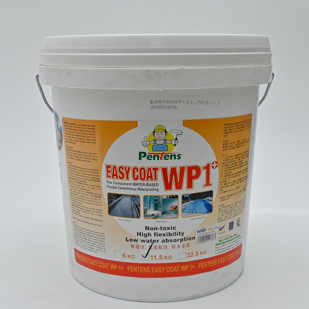 PENTENS EASYCOAT WP1+ WATERPROOFING CEMENT COAT 11.5KG