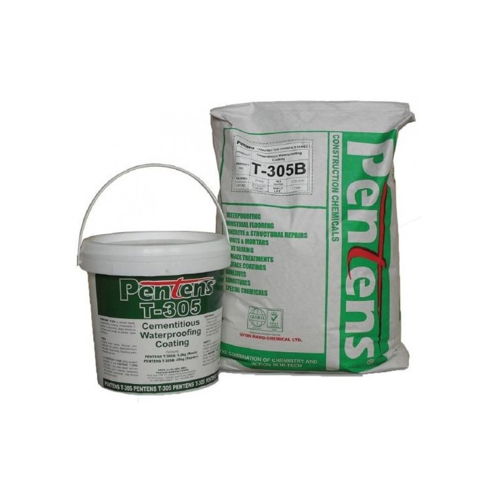 PENTENS T-305 A+B WATERPROOFING CEMENT COAT 34KG