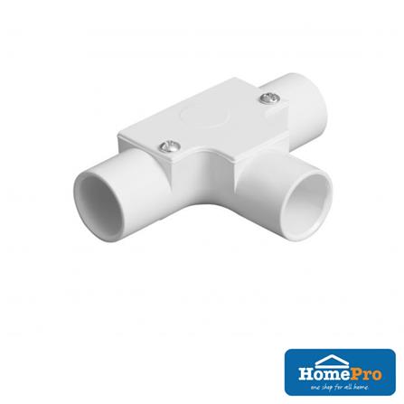 MASTAR PVC CONDUIT INSPECTION TEE 25MM WHITE