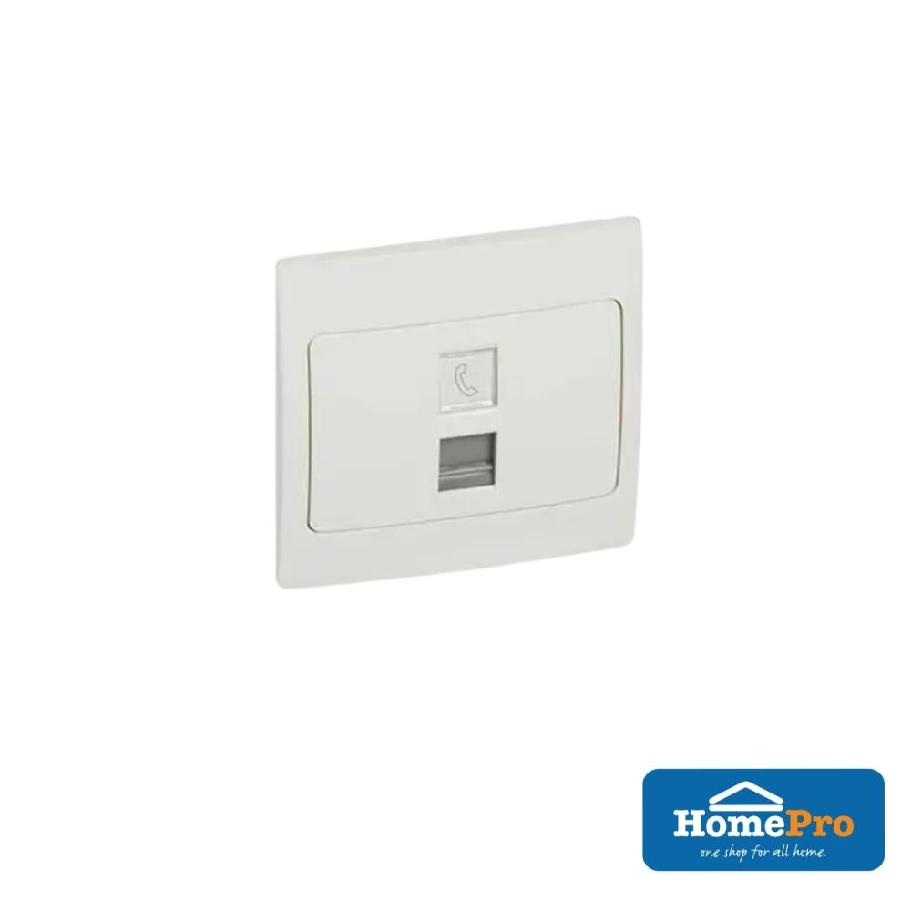 LEGRAND TELEPHONE SOCKET RJ11-281160 WHITE
