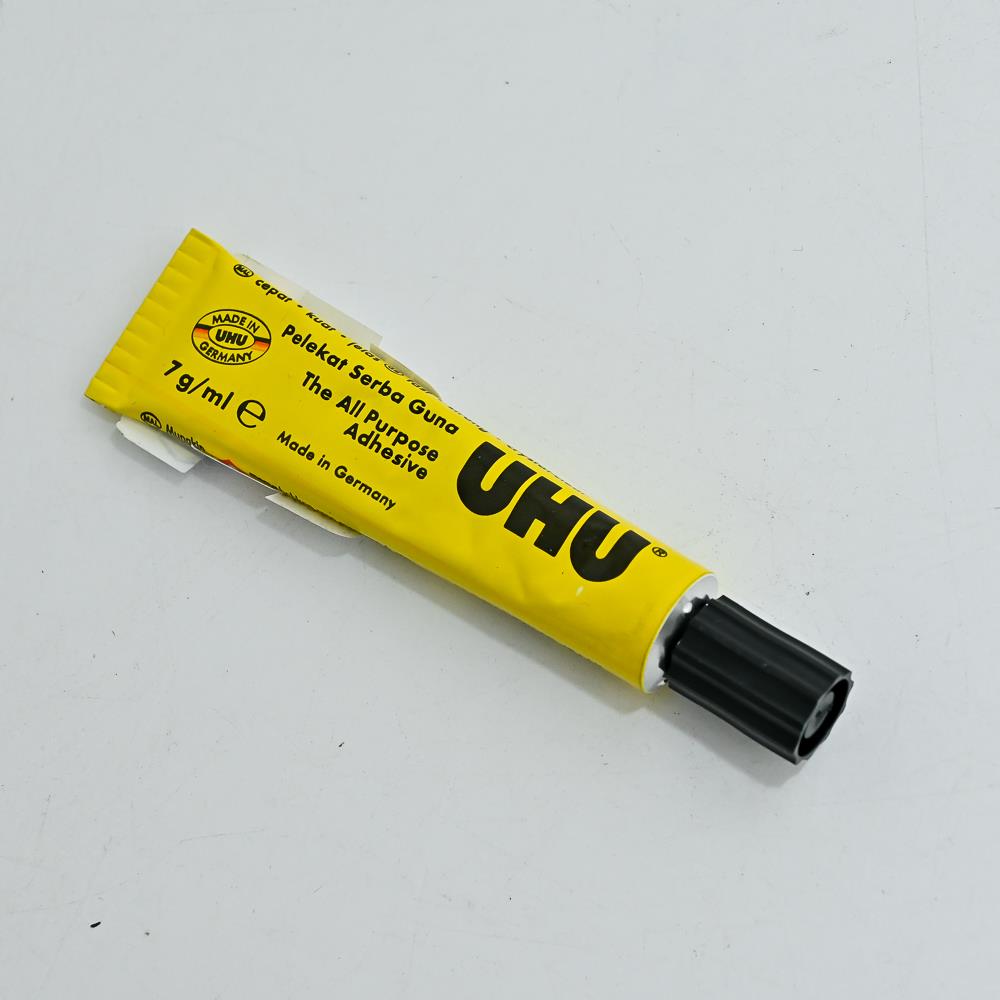 UHU ALL PURPOSE ADHESIVE GLUE 7ML CLEAR NO.10 91040375