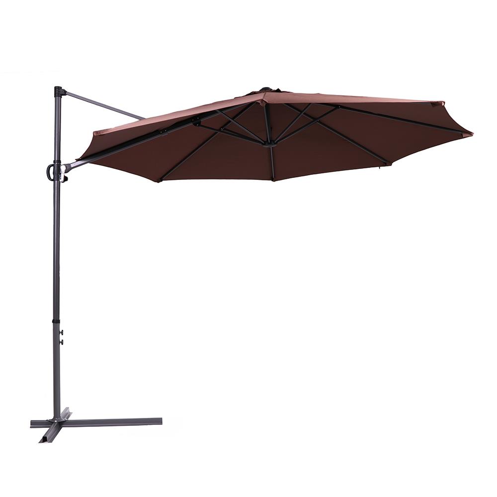 HOMEPRO SPRING UMBRELLA FOR OUTDOOR AND GARDEN L YF1134 BROWN