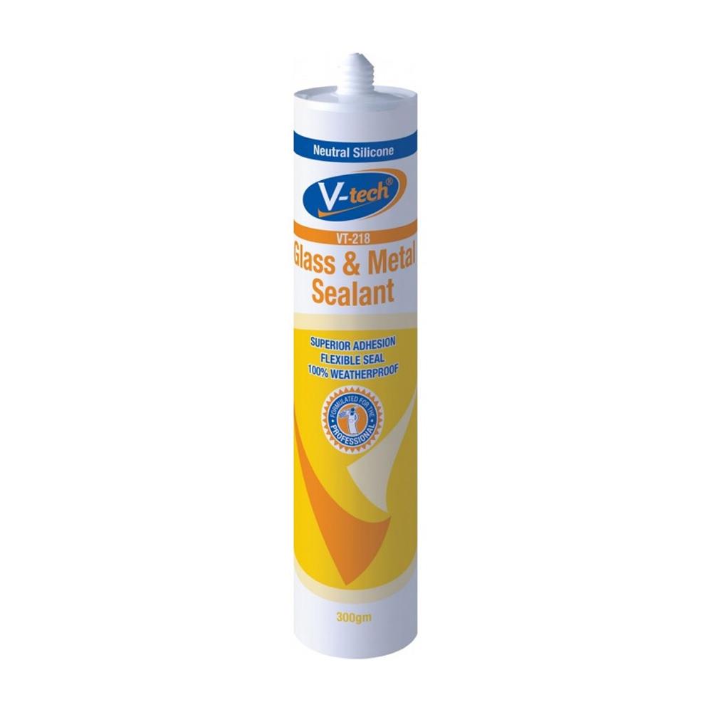 V-TECH GLASS & METAL SEALANT VT218W 300ML