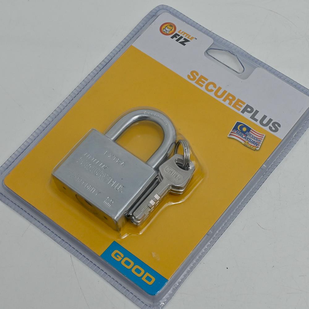 LITTLE FIZ SINGLE PADLOCK 50MM CHROME
