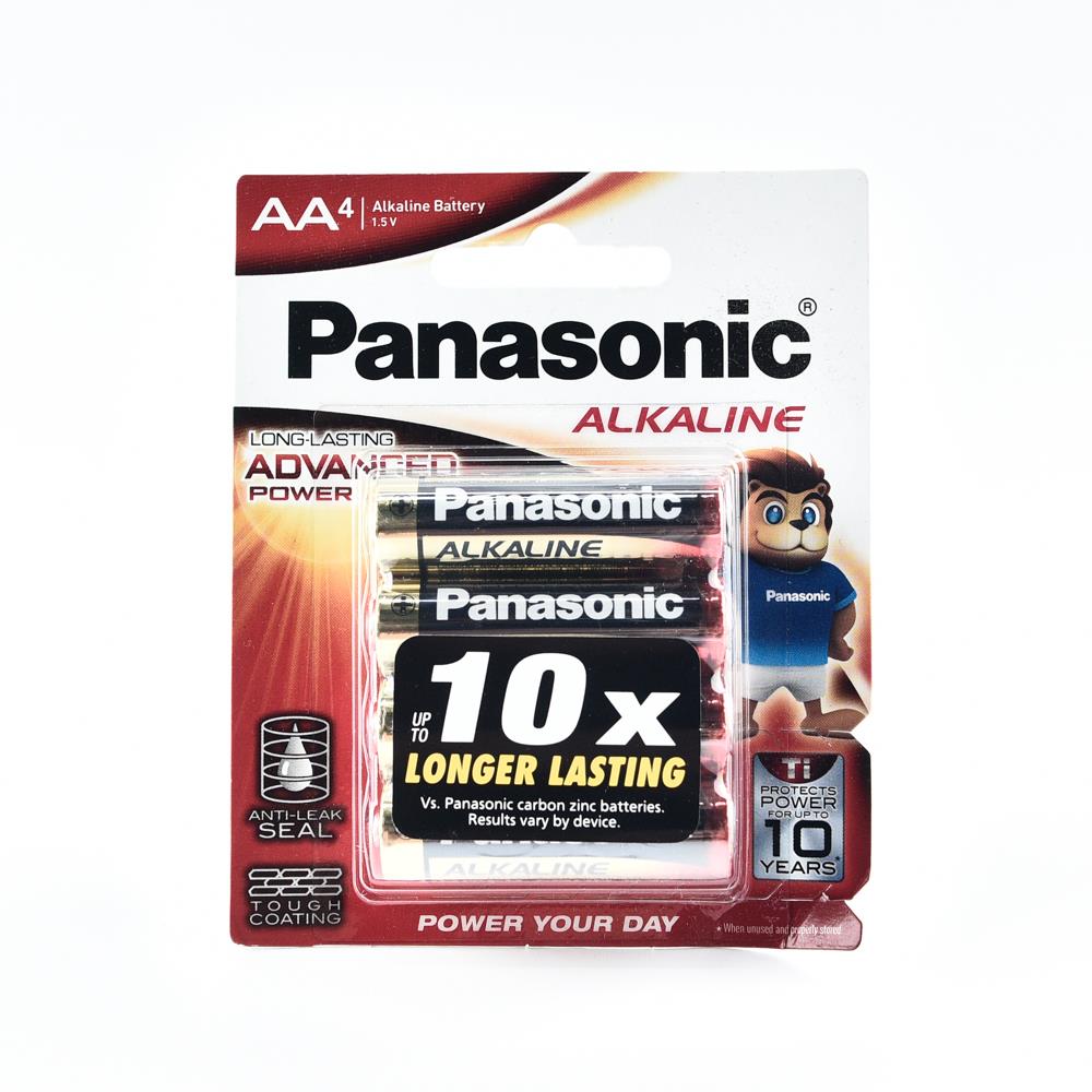 RED ALK AA 4PCS 1.5V LR6T/4B PANASONIC
