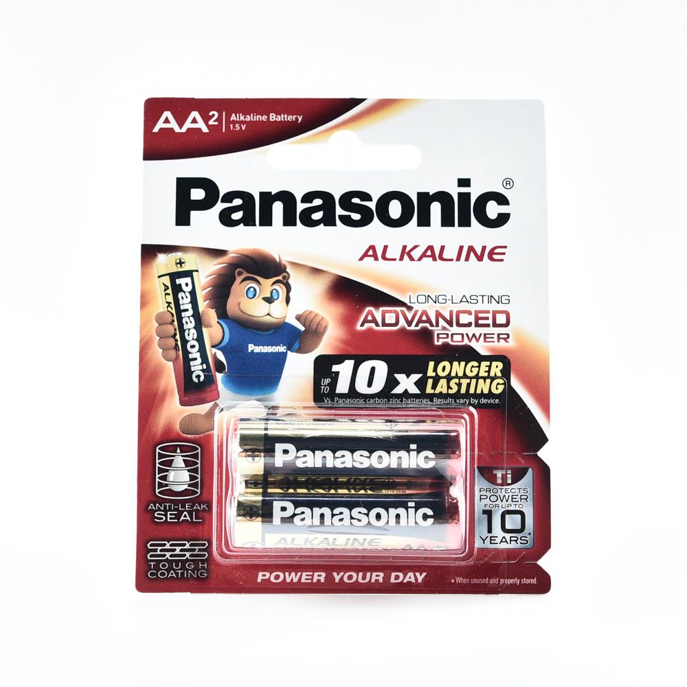 RED ALK AA 2PCS 1.5V LR6T/2B PANASONIC