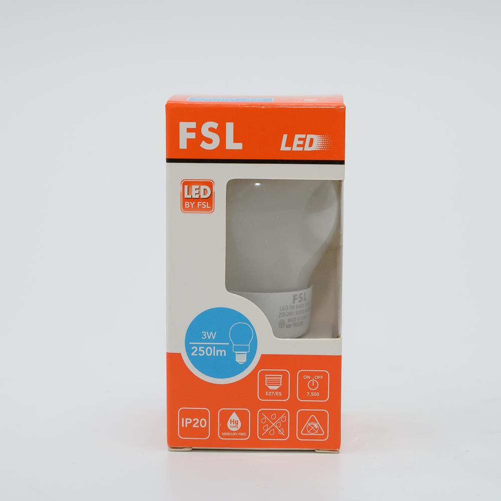 LED BULB 3W E27 DL GLS3W_E27DL FSL