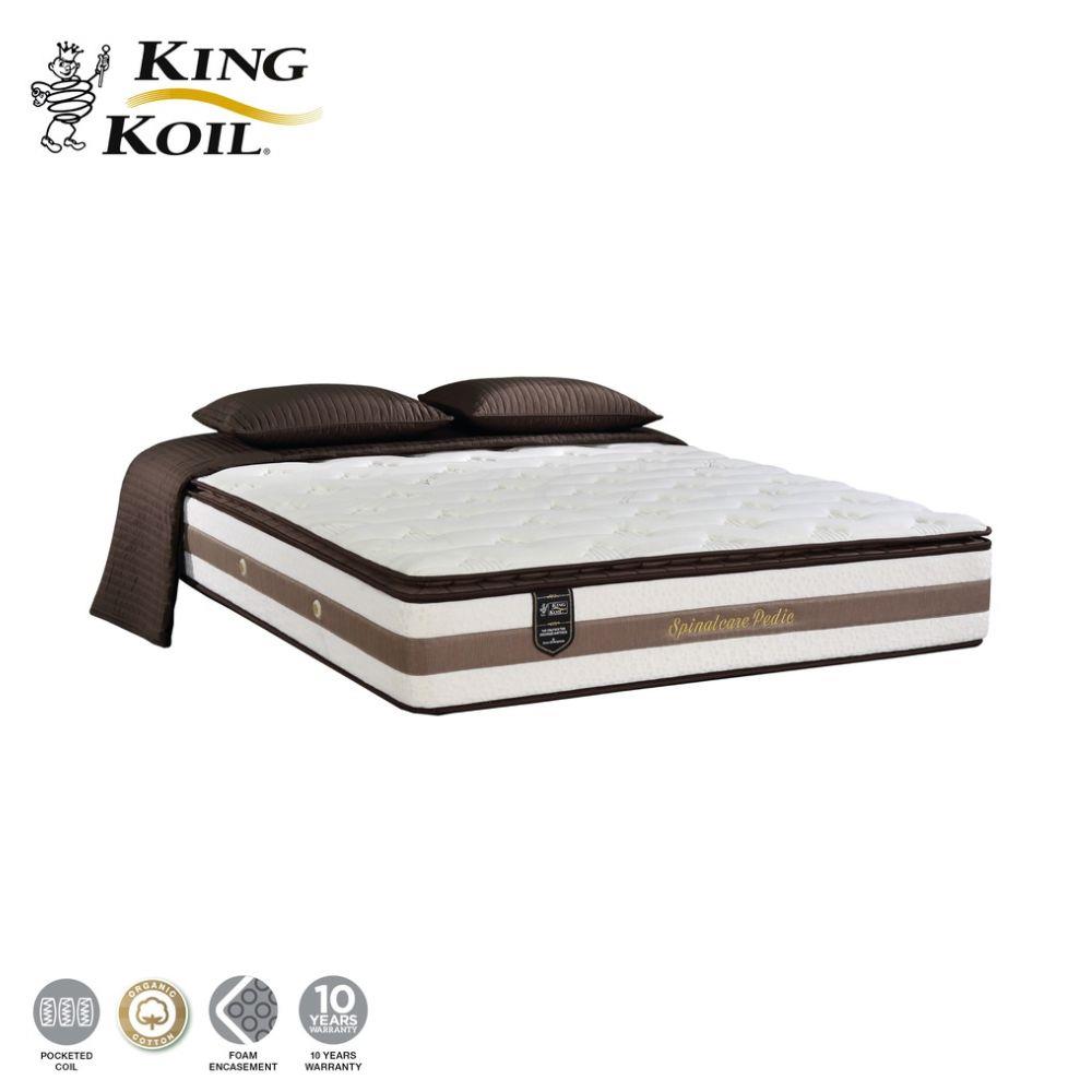 MATTRESS SPINAL CARE COMFORT KING KOIL (6) KING