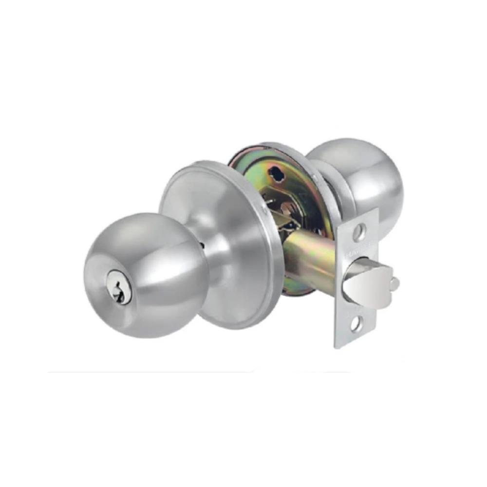 HAFELE ENTRANCE KNOB 489.10.392 SATIN NICKEL