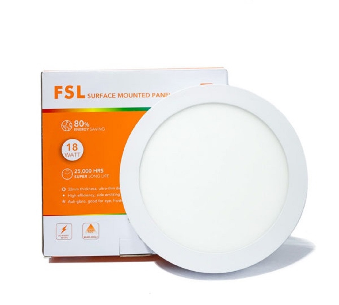 FSL SURFACE LED DOWNLIGHT 8INCH 24WATT DAYLIGHT ROUND