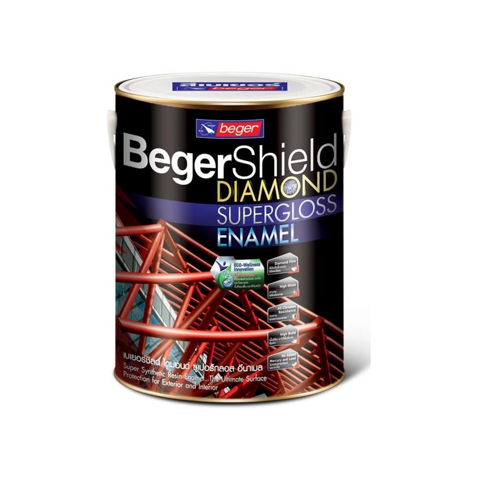 BEGER SHIELD DIAMOND SUPERGLOSS 0.946L BASE A ENAME PAINT