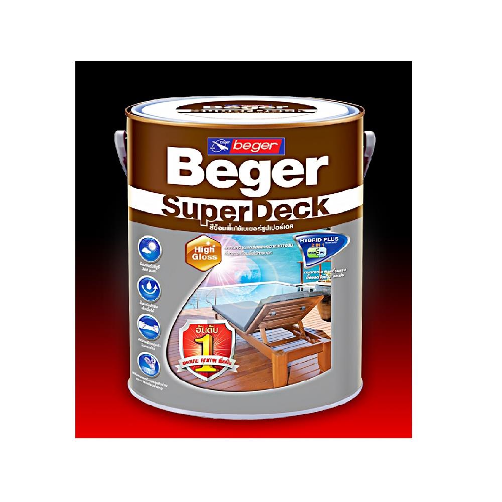 BEGER SUPERDECK 0.946L RED WOOD M-8805