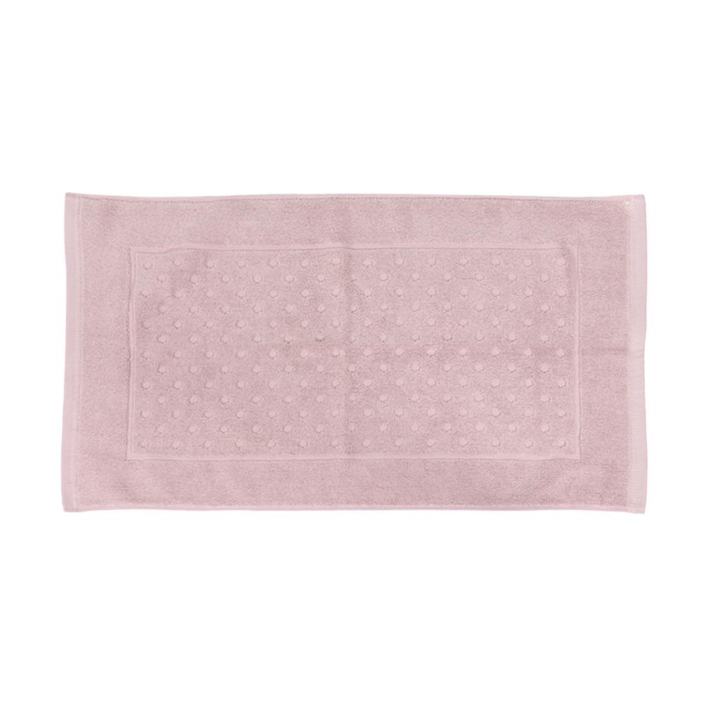 BATH MAT HOME LIVING STYLE DOTTY 17X28" BROWN