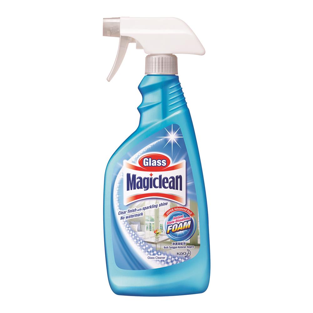 MAGICLEAN GLASS CLEANER TRIGGER SPRAY 500ML
