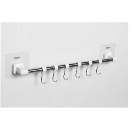 WSP TOWEL HOOK BA-505 WHITE (H38XW5XD5 CM)