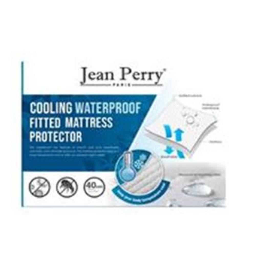 MATTRESS PAD JEAN PERRY 190X152X40CM MTRS PRT JP COOL Q WHITE