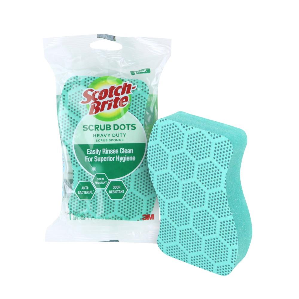 SCOTCH BRITE SCRUB DOTS HEAVY DUTY 1PK