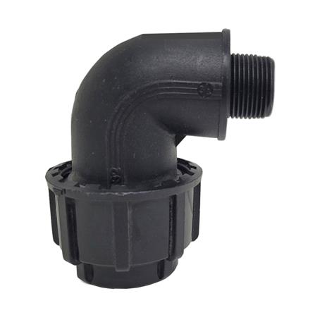 ATKC POLY FITTINGS MALE BEND 32MM x 3/4"