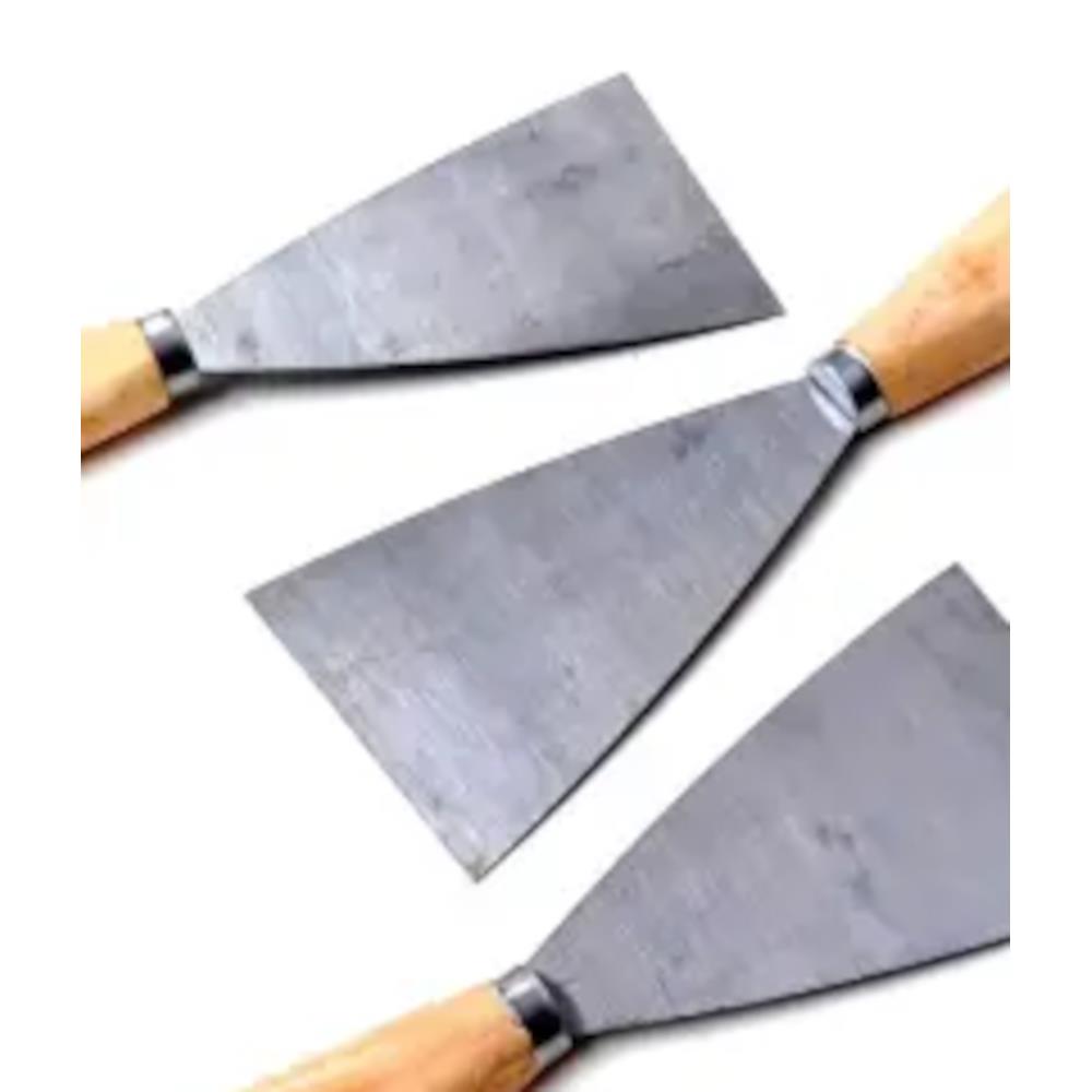 IRON BULL 3" PAINT SCRAPERS + HANDLE