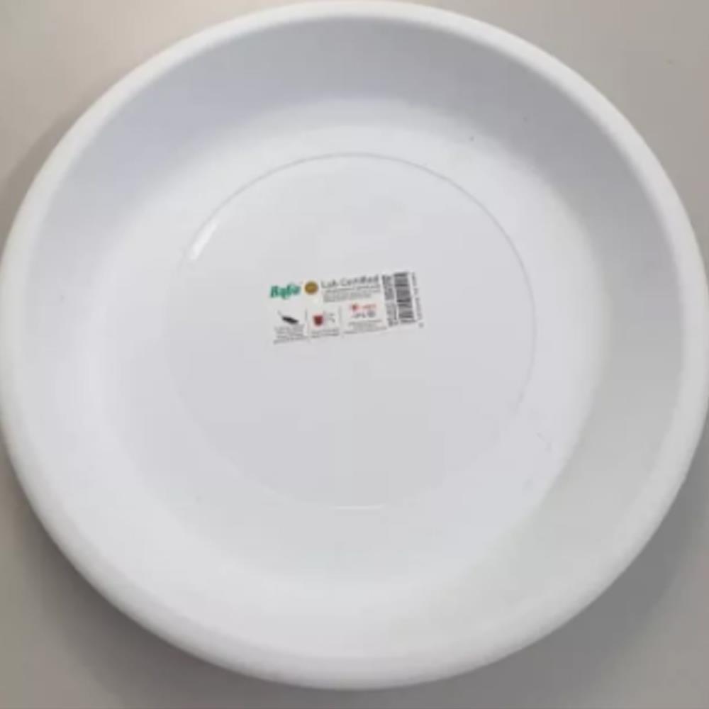 BABA POT SAUCER 922 29X29X3CM WHITE