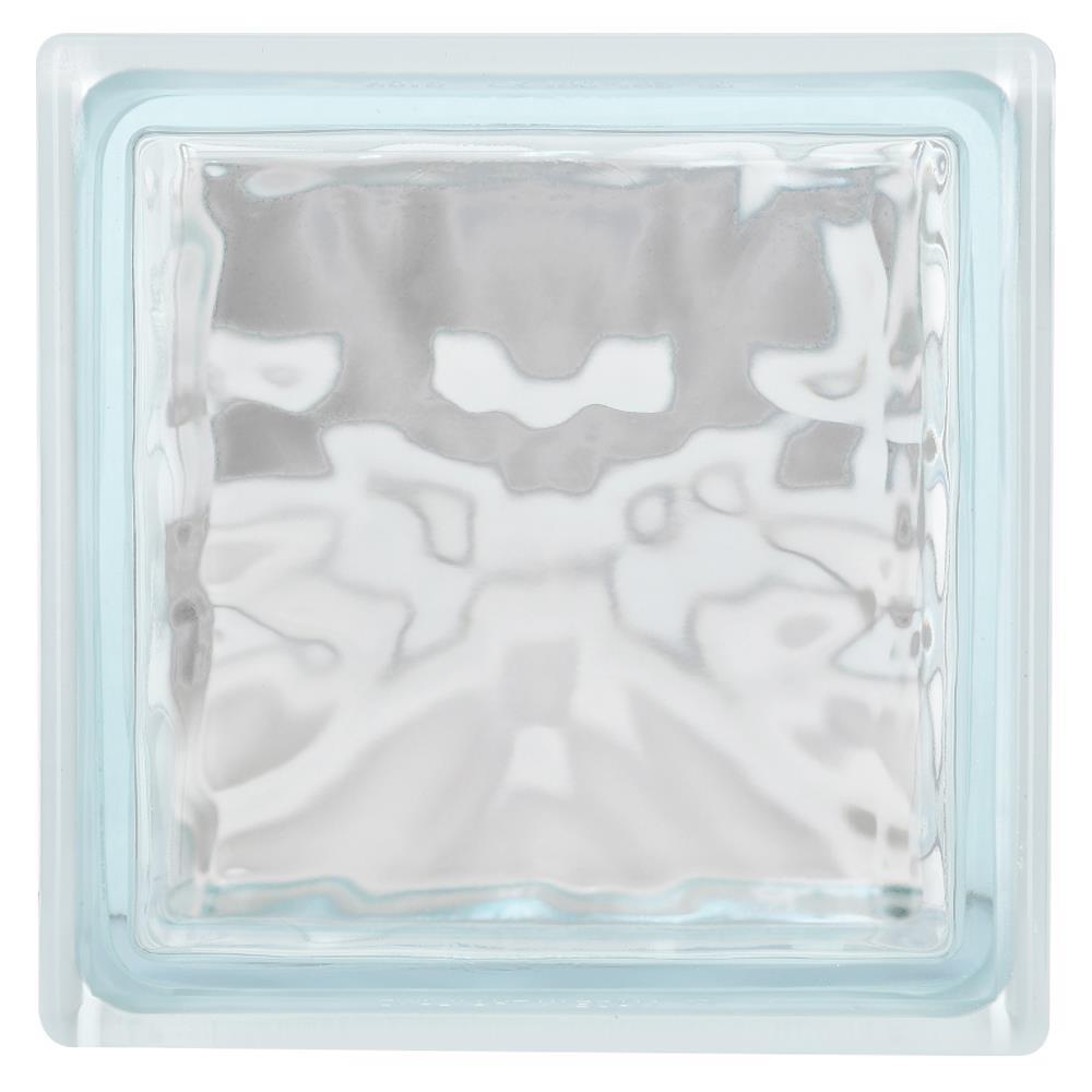 CHANG KAEW GLASS BLOCK 19X19X8CM NEXT ICE WHITE CLEAR