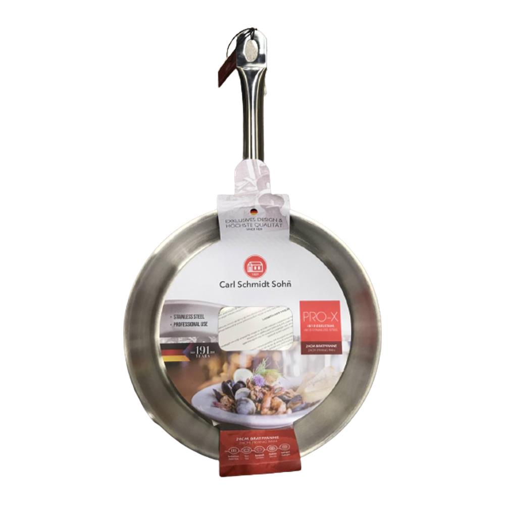 CS-KOCHSYSTEME PRO-X S/S FRYING PAN 28CM 050023