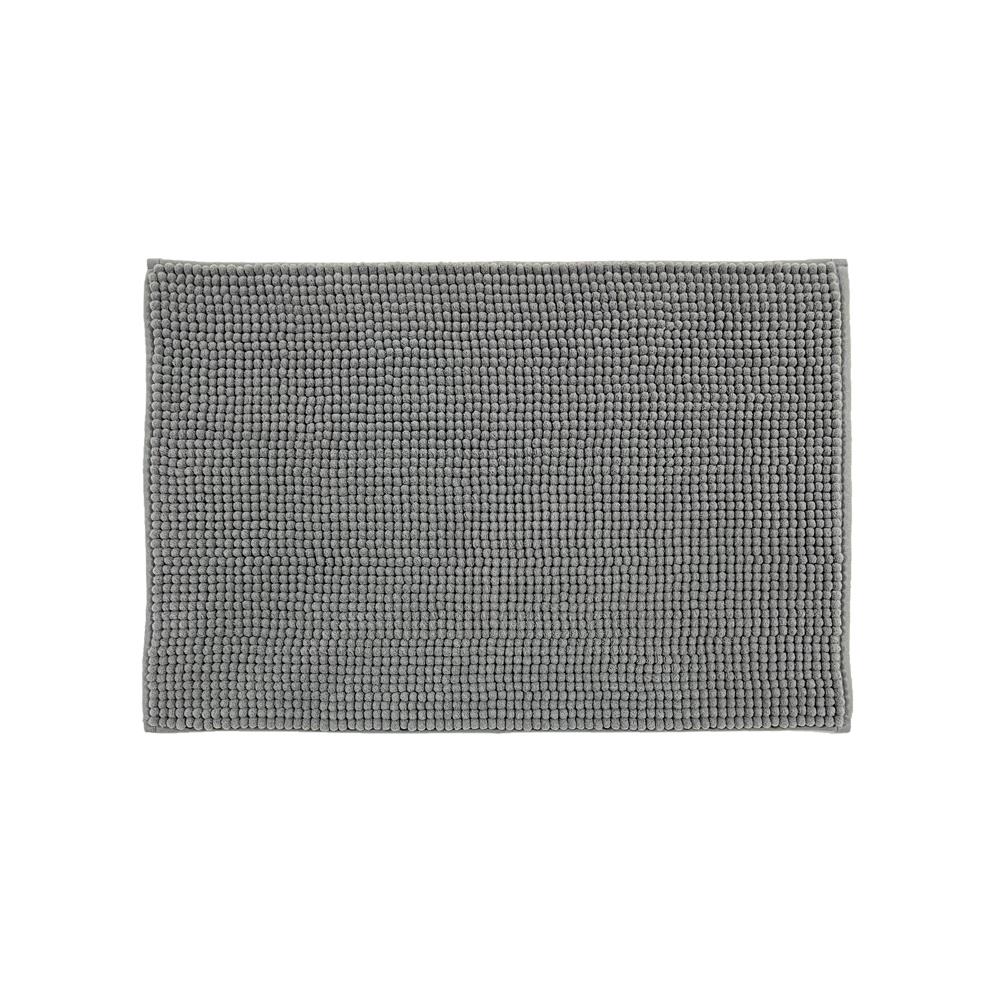 HLS RUG CHENILLE 40X60CM GRAY