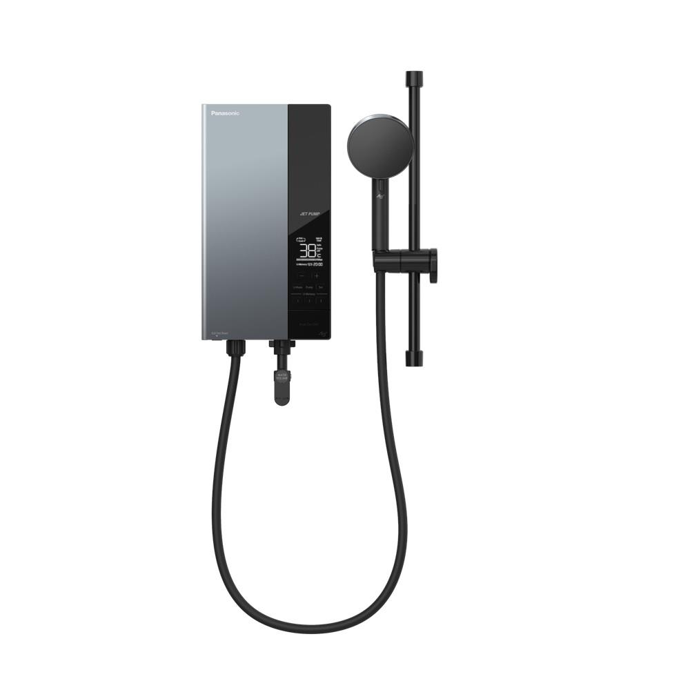 PANASONIC SHOWER HEATER DC PUMP WITH HAND SHOWER DH-3UDP1MZ DARK ...