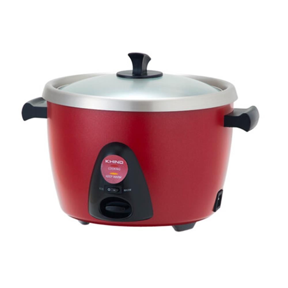 KHIND CONVENTIONAL RICE COOKER RC118M RED ALPHA 600W 1.8L