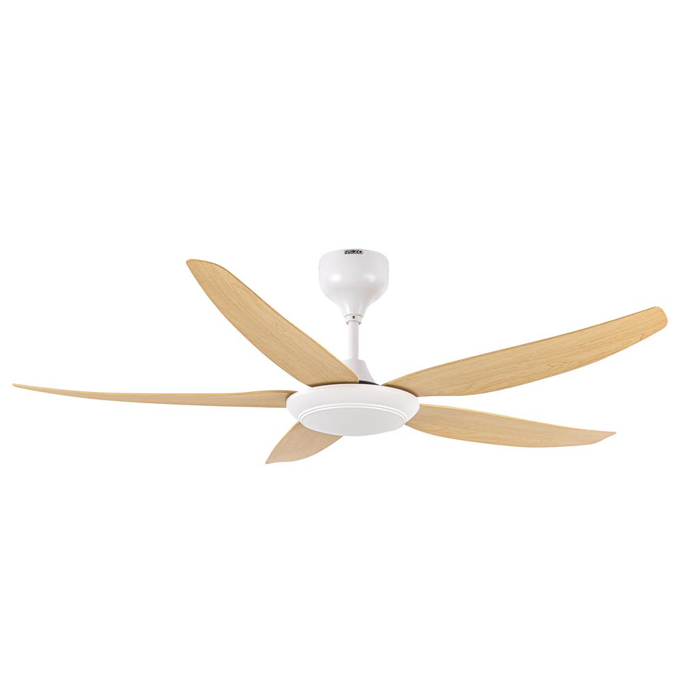 CEILING FAN ZERON PLUS 56 LIGHT WOOD REZO ABS 56"
