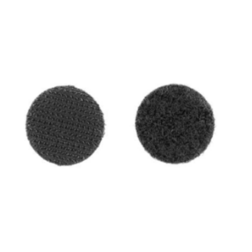 PACK IN VELCRO HOOK AND LOOP ROUND 22MM BLACK