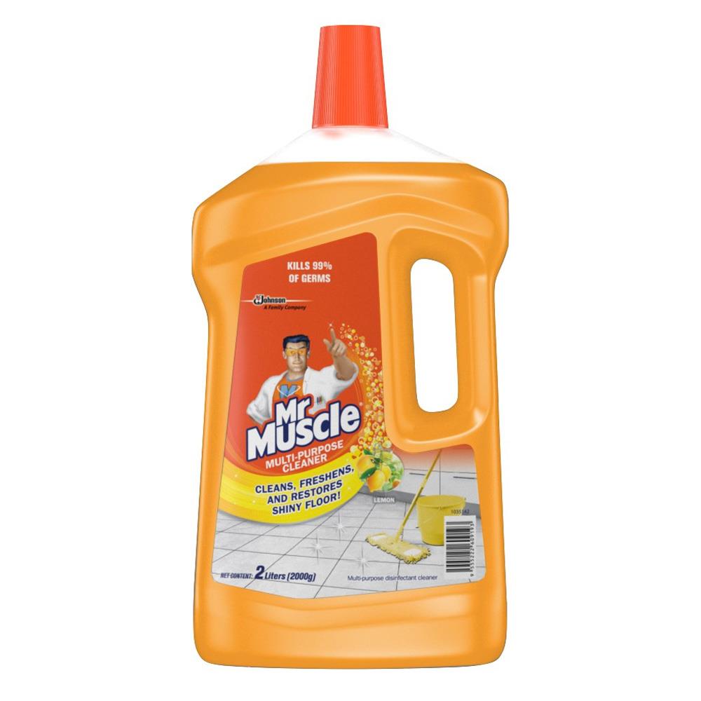 MR MUSCLE FLOOR CLEANER MM-KKLN 2L LEMON