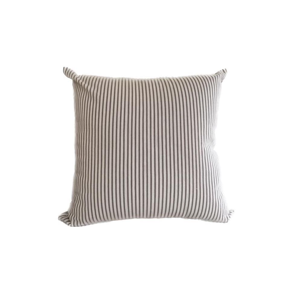HLS CUSHION GRID 18X18 GRAY
