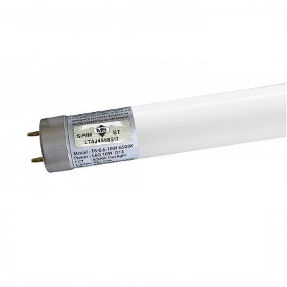 YETPLUS LED T8 TUBE 10W-6500K DAYLIGHT 2FT G13