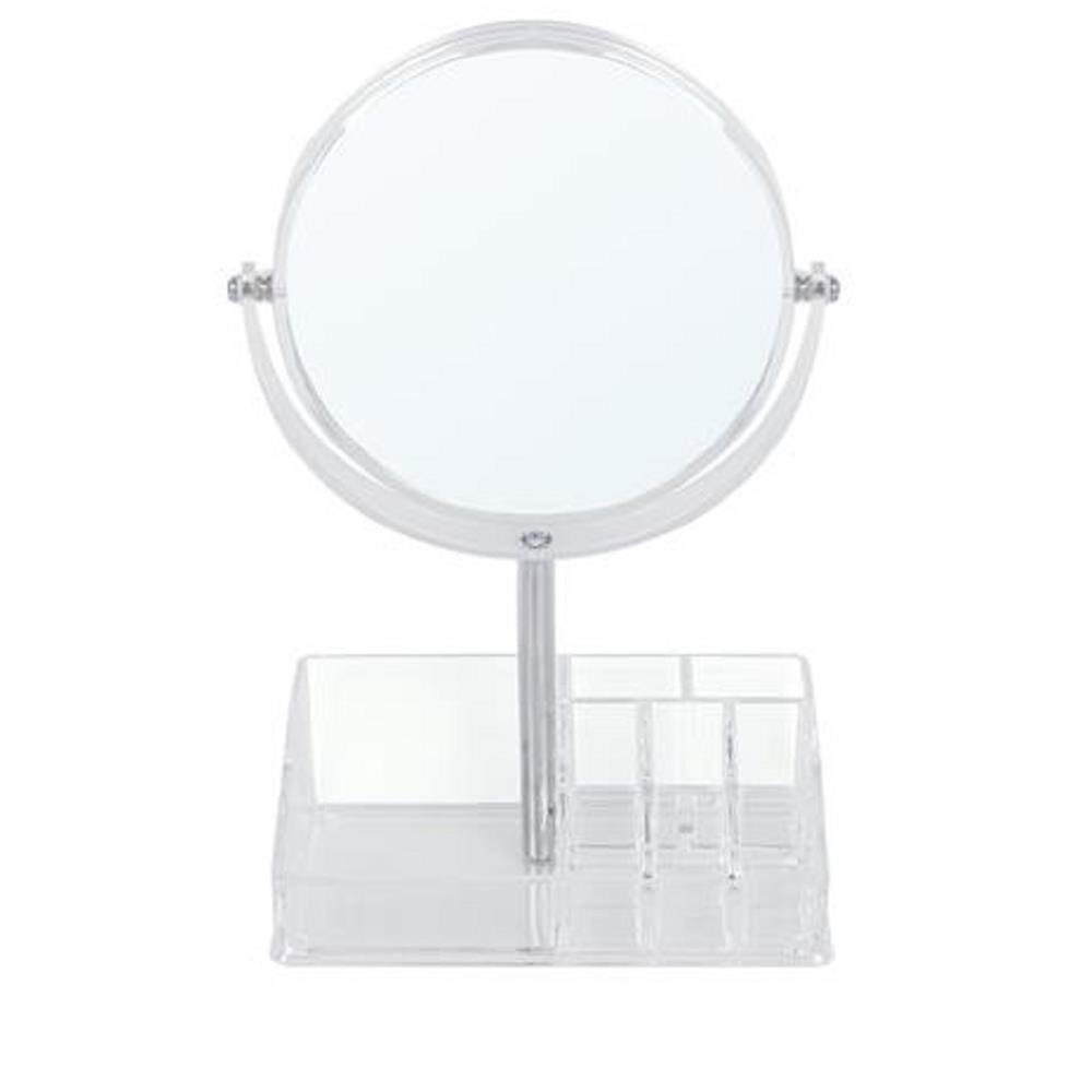 MOYA MIRROR ROUND STAND KB61535 CLEAR H30XW19.7XD9.5 CM
