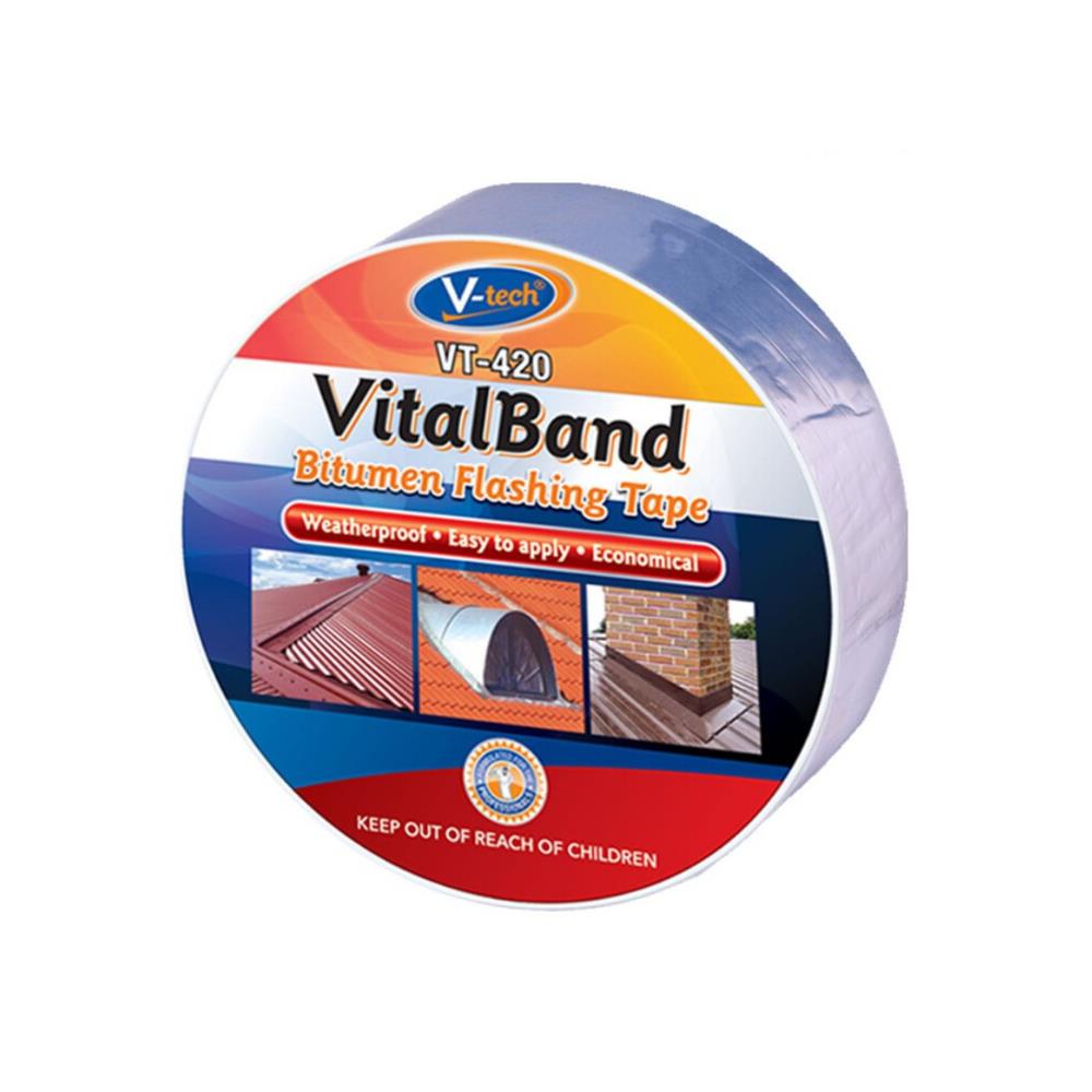 V-TECH VITALBAND BITUMEN FLASHING TAPE VT-420501C 2INCH X 1 METER