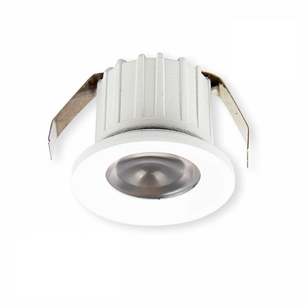 YETPLUS RECESSED EYEBALL LED EB01 3W WARM WHITE (3000K) ROUND WHITE