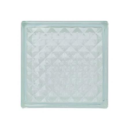 CHANG KAEW GLASS BLOCK 19X19X8CM FINE GEM CLEAR