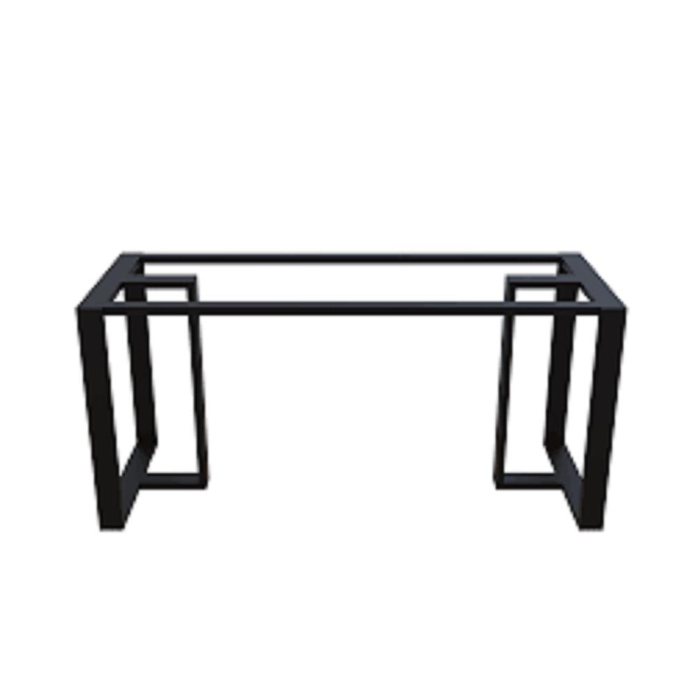 DINING TABLE METAL FRAME ELITE 1.5 BLK