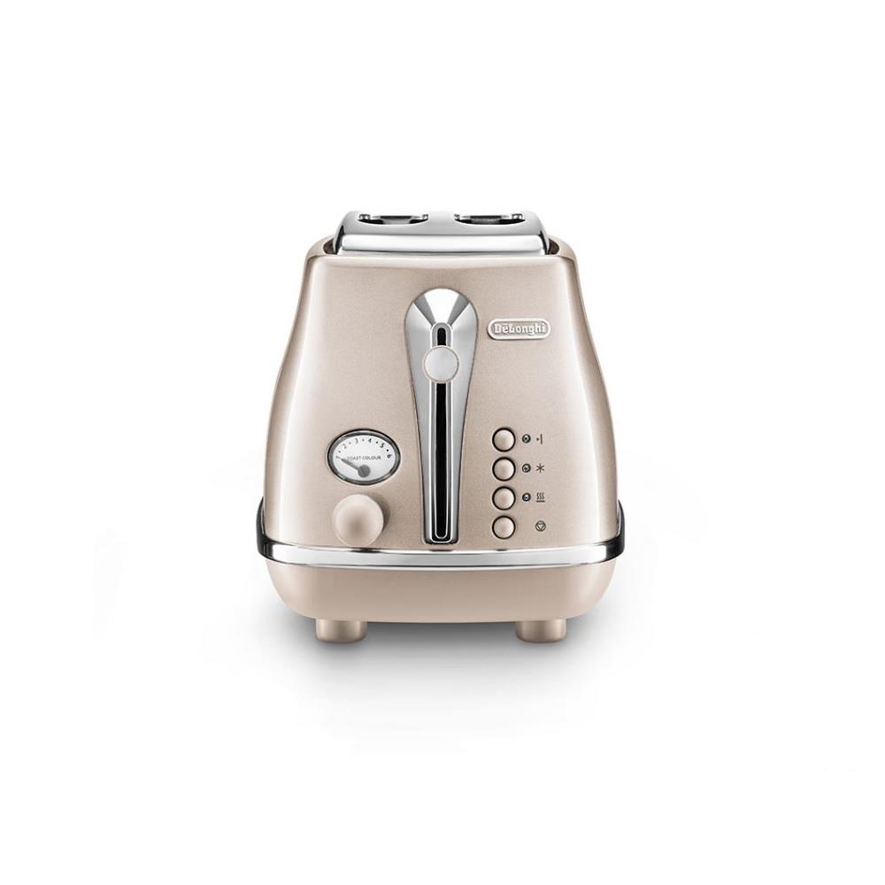 DELONGHI TOASTER CTOT2003.BG 2 SLICE CHAMPAGNE BEIGE